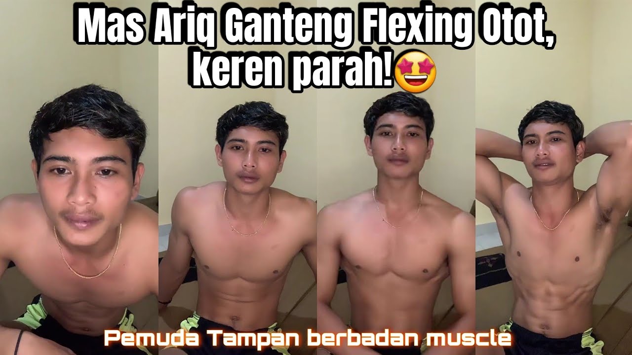 Mas Ariq cowok tampan muscle live workout di rumah aja, keren banget🤩 - YouTube
