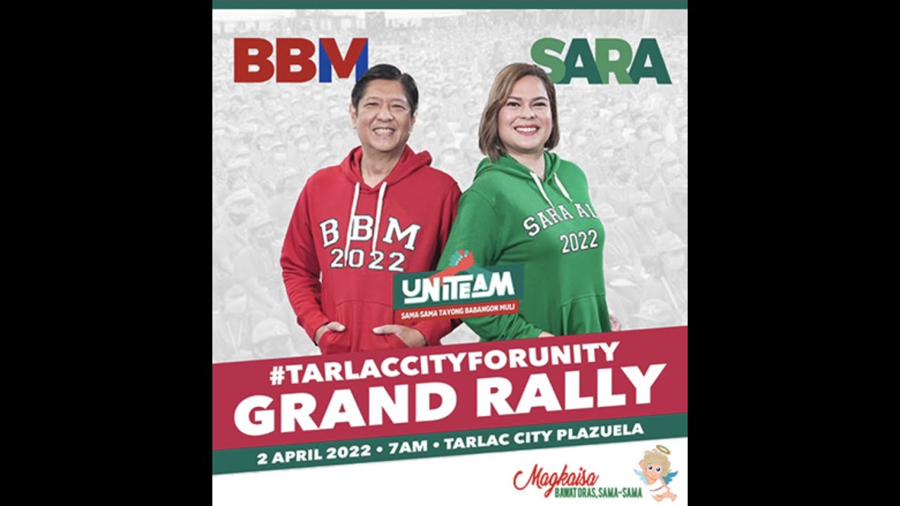 Tarlac City BBM-SARA Grand Rally - YouTube