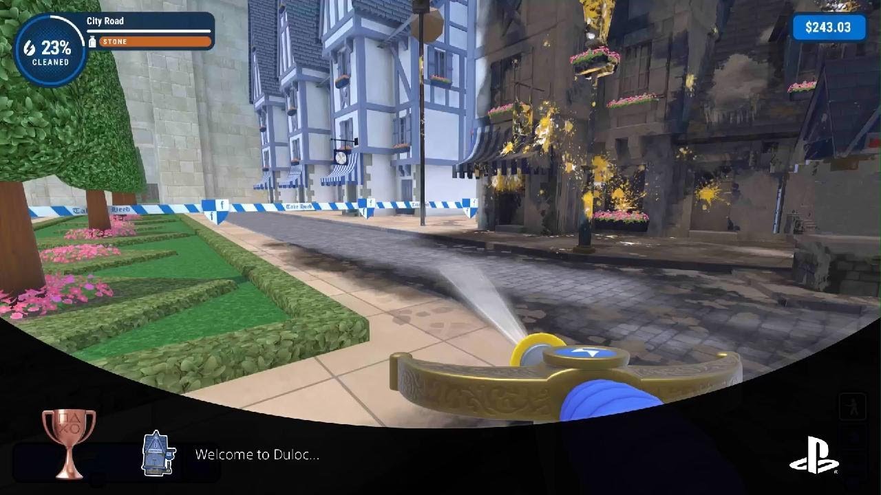 PowerWash Simulator Shrek Welcome to Duloc... Trophy PlayStation 5 PS5 ...