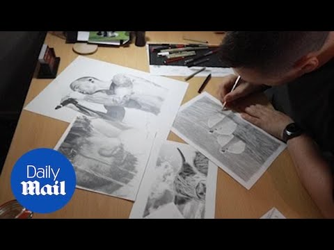 Talented artist whose drawings were so good they were investigated ...
