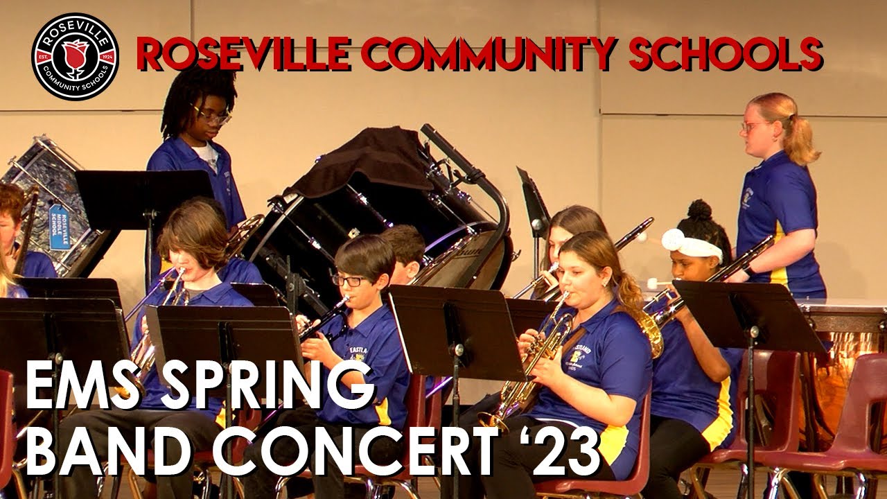 Eastland Middle School Spring Band Concert 2023 - YouTube