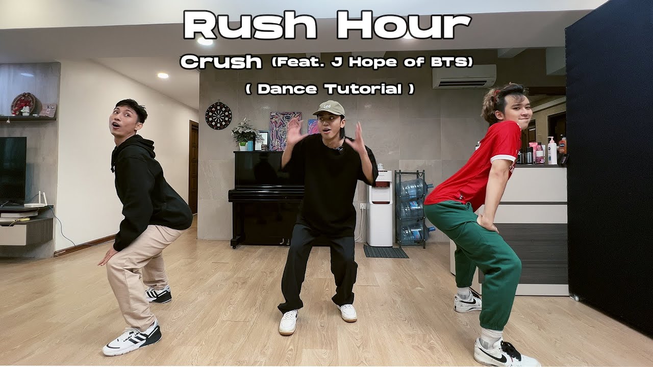 Rush Hour - Crush Feat. J Hope of BTS ( Dance Tutorial) ️ - YouTube