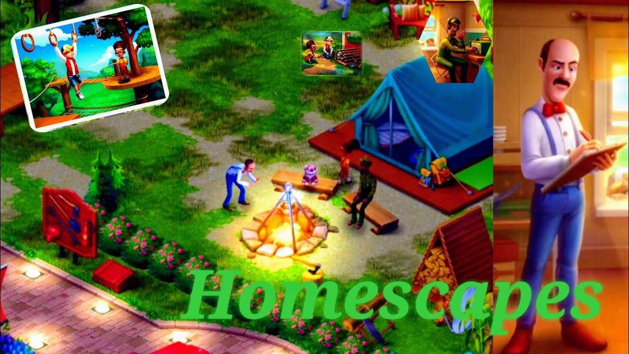 Homescapes | New Home Unlock 🔓| New Home Renovate | Mod Version| Playrix - YouTube