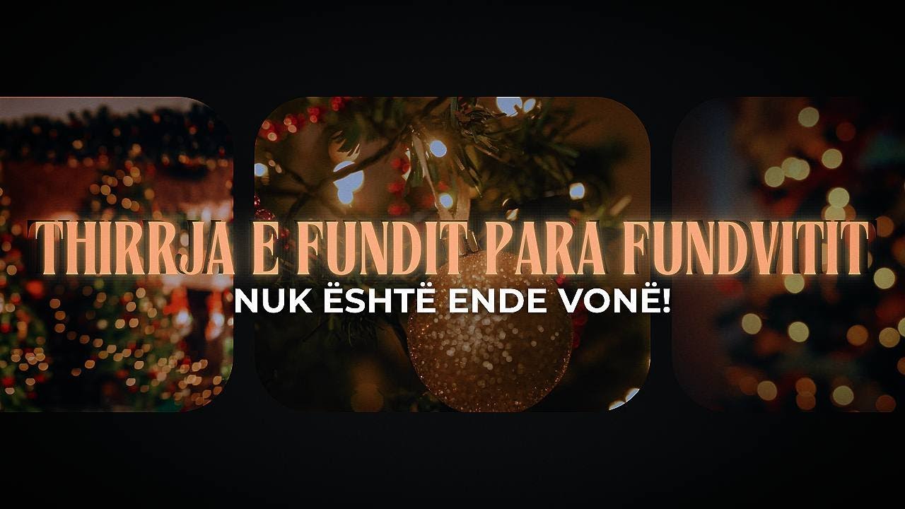 [SHKËPUTJE] - Thirrja e fundit para fundvitit: Nuk është ende vone ...