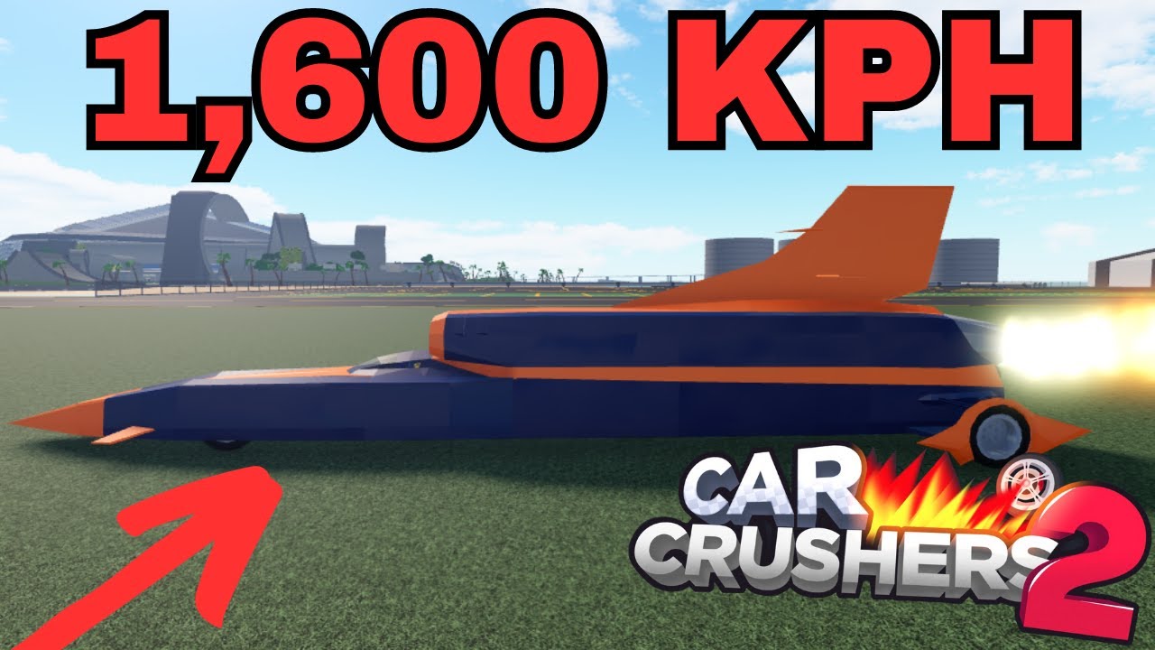 THE NEW FASTEST CAR!!! Car Crushers 2 update 46 - YouTube
