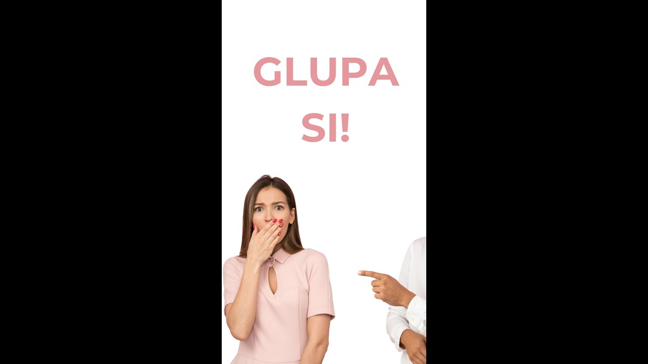 Glupa si! Nesposobna! Vidi na šta ličiš! - YouTube