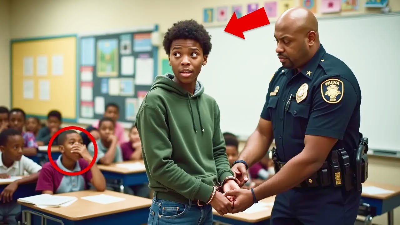 A Police Officer Arrests The Wrong Student At School And Discovers That ...