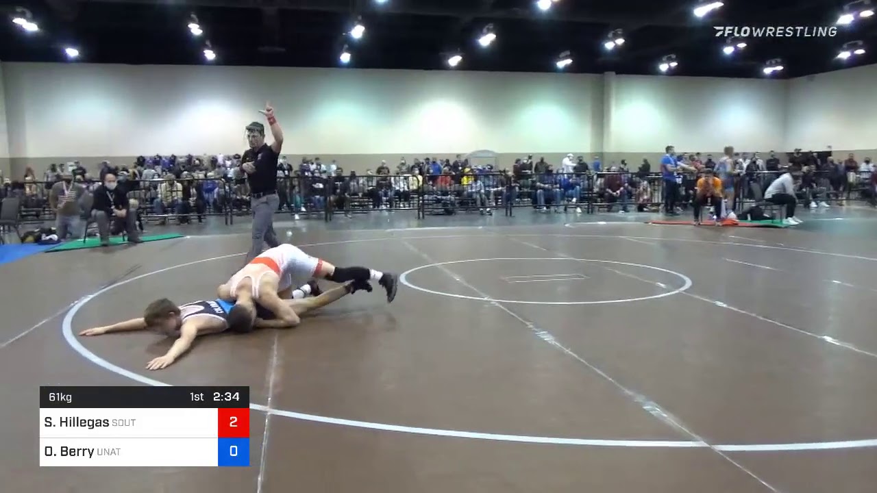 61 Kg Prelims Samuel Hillegas Southeast RTC Inc Vs Owen Berry ...