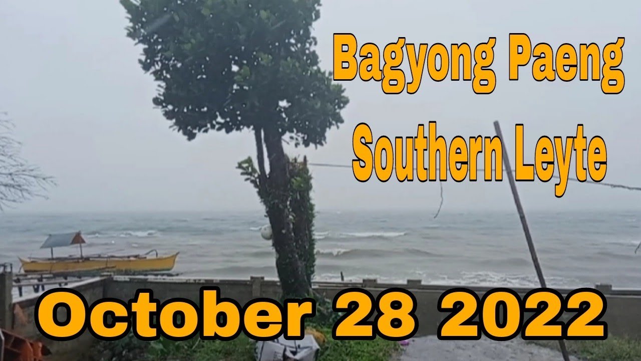 ( Bagyong Paeng ) Southern Leyte - YouTube