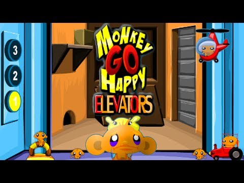 Monkey Go Happy Elevators Walkthrough HD - YouTube