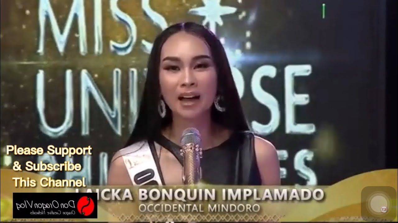 Laicka Implamado - Miss Universe Philippines Occidental Mindoro #muph2023 # ...