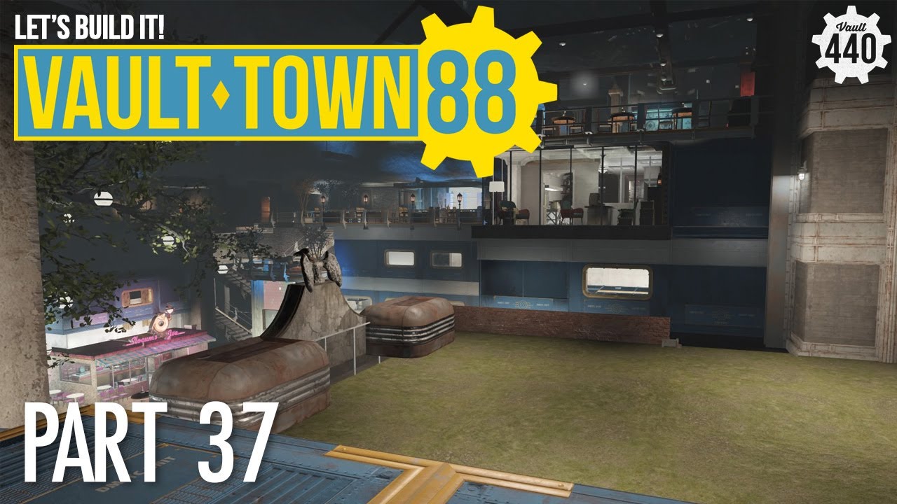 LETS BUILD IT! - Vault Town 88 - part 37 - (Fallout 4/PS4/MODS) - YouTube