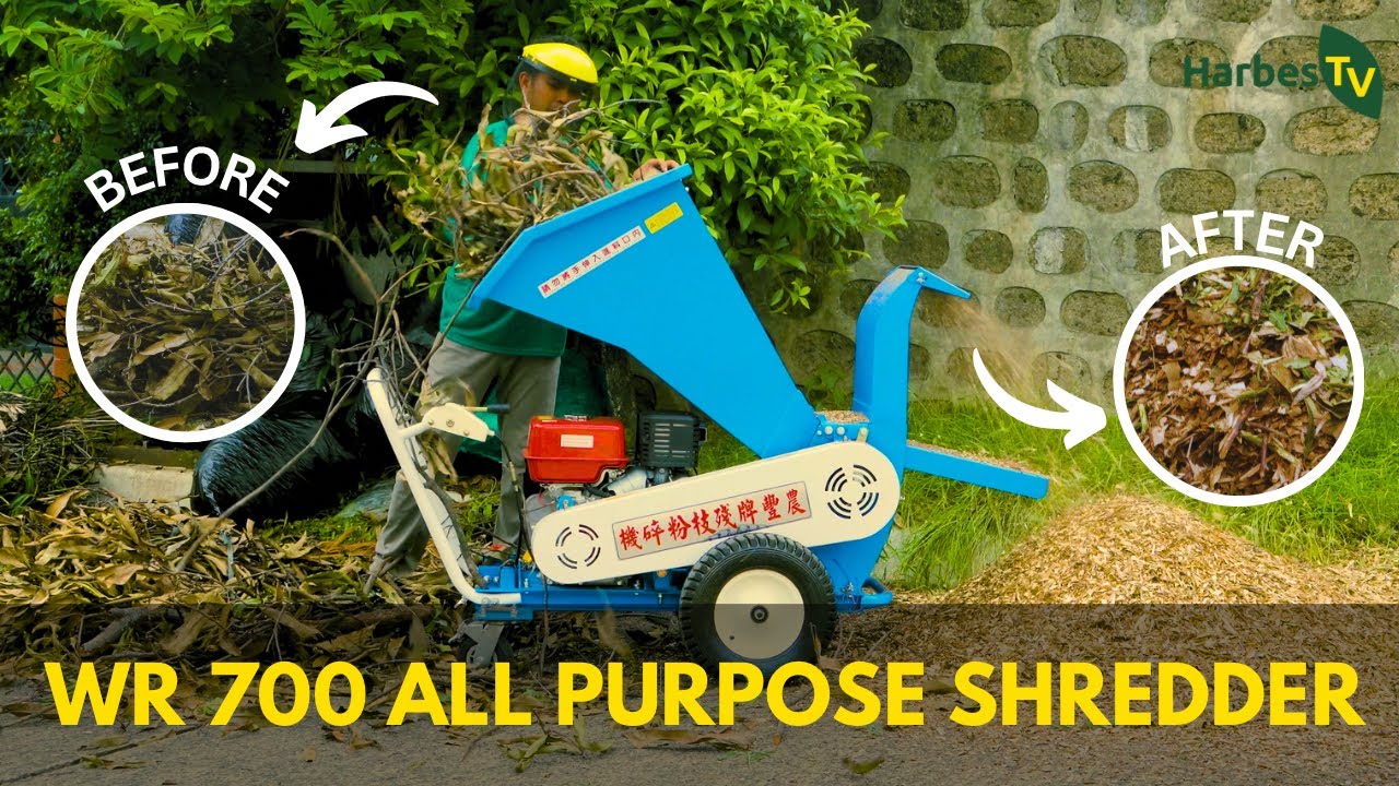 WR-700 All Purpose Shredder | HarbesTv - YouTube