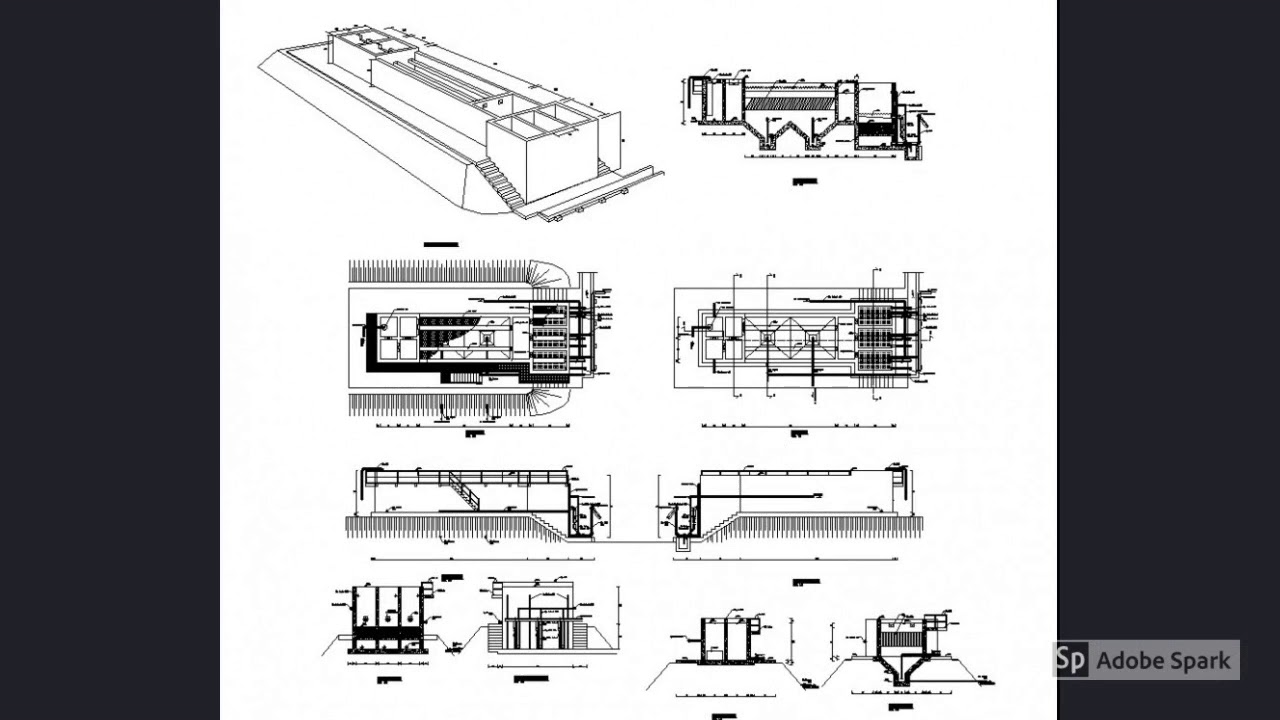 Water Treatment Plant and Distribution System Drawings - YouTube