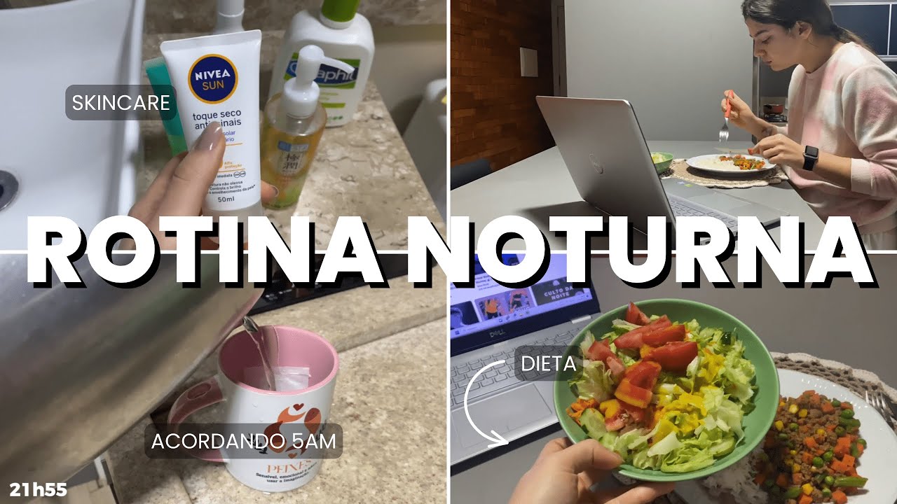 ROTINA NOTURNA DE SEGUNDA À NOITE | Tudo que eu faço para ter uma noite ...