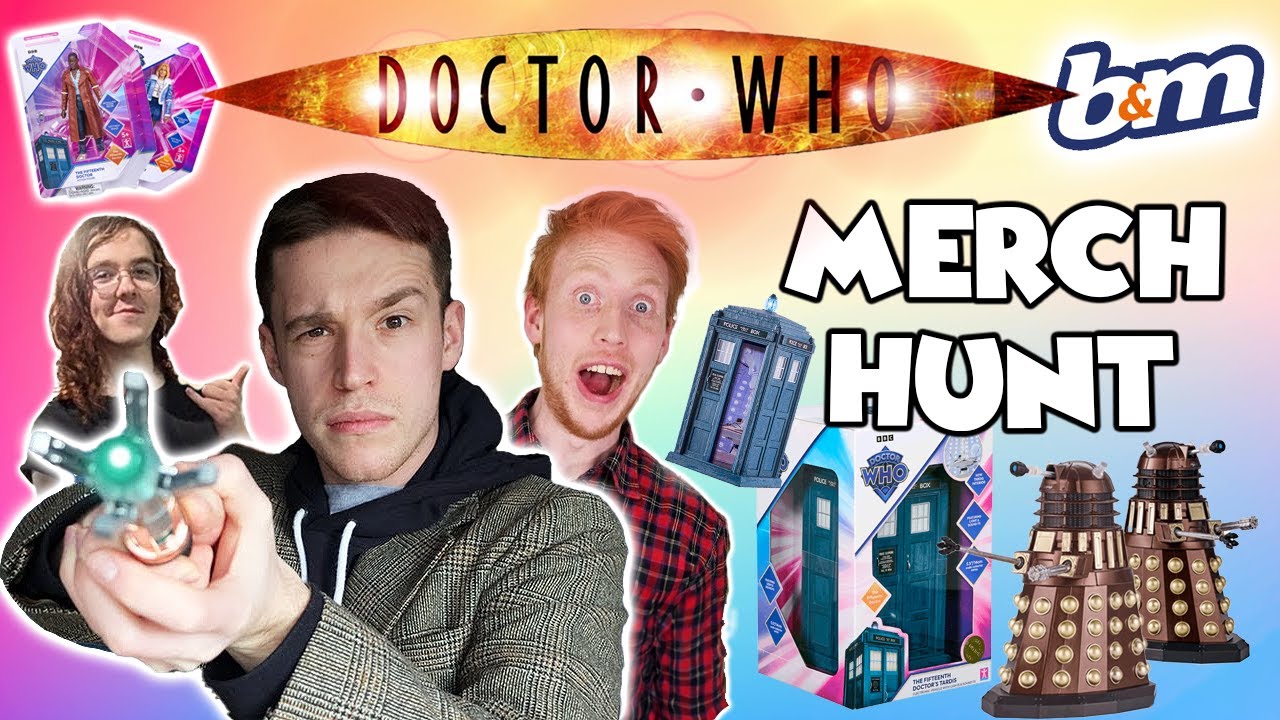Doctor Who Merch Hunt S3: Ep.1 - B&M Figure Sets 2025! - YouTube
