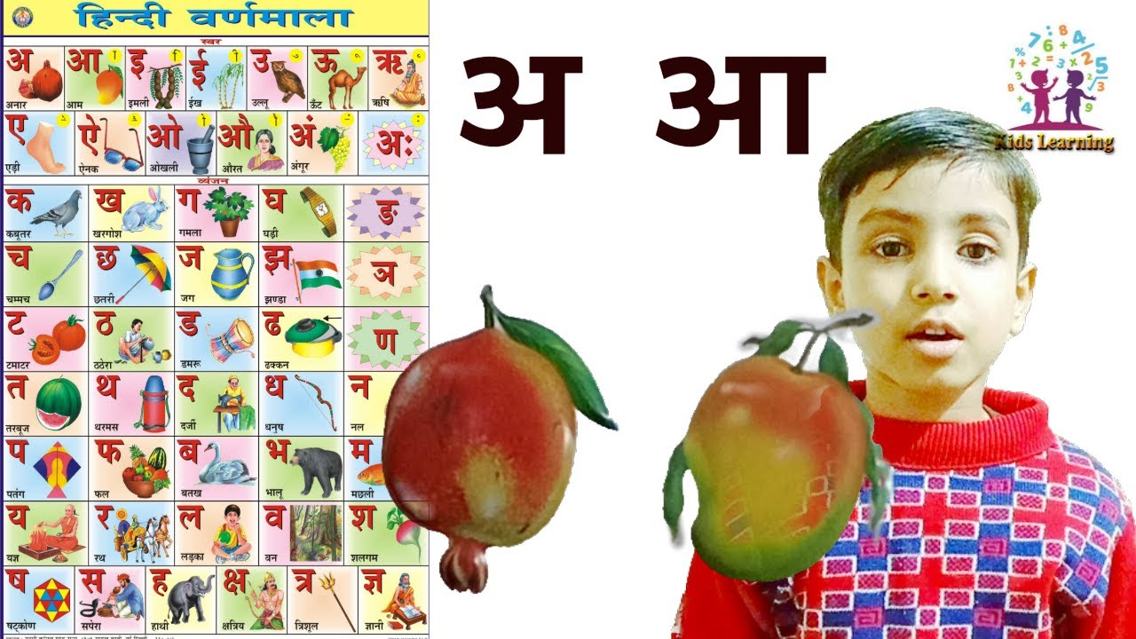 hindi varnmala | a se gya tak | hindi letters | k ae gya tak - YouTube