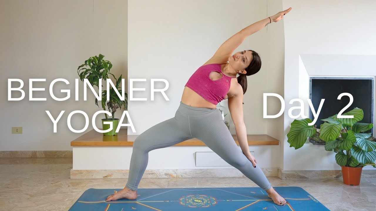 Beginner Yoga - 15 Min Yoga - Day 2 - YouTube
