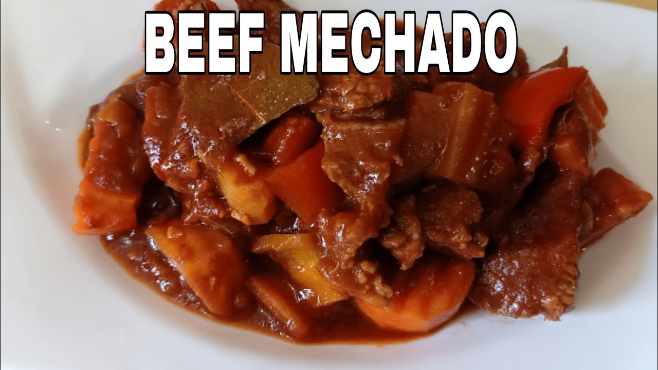 BEEF MECHADO | How to cook beef mechado/beef stew - YouTube