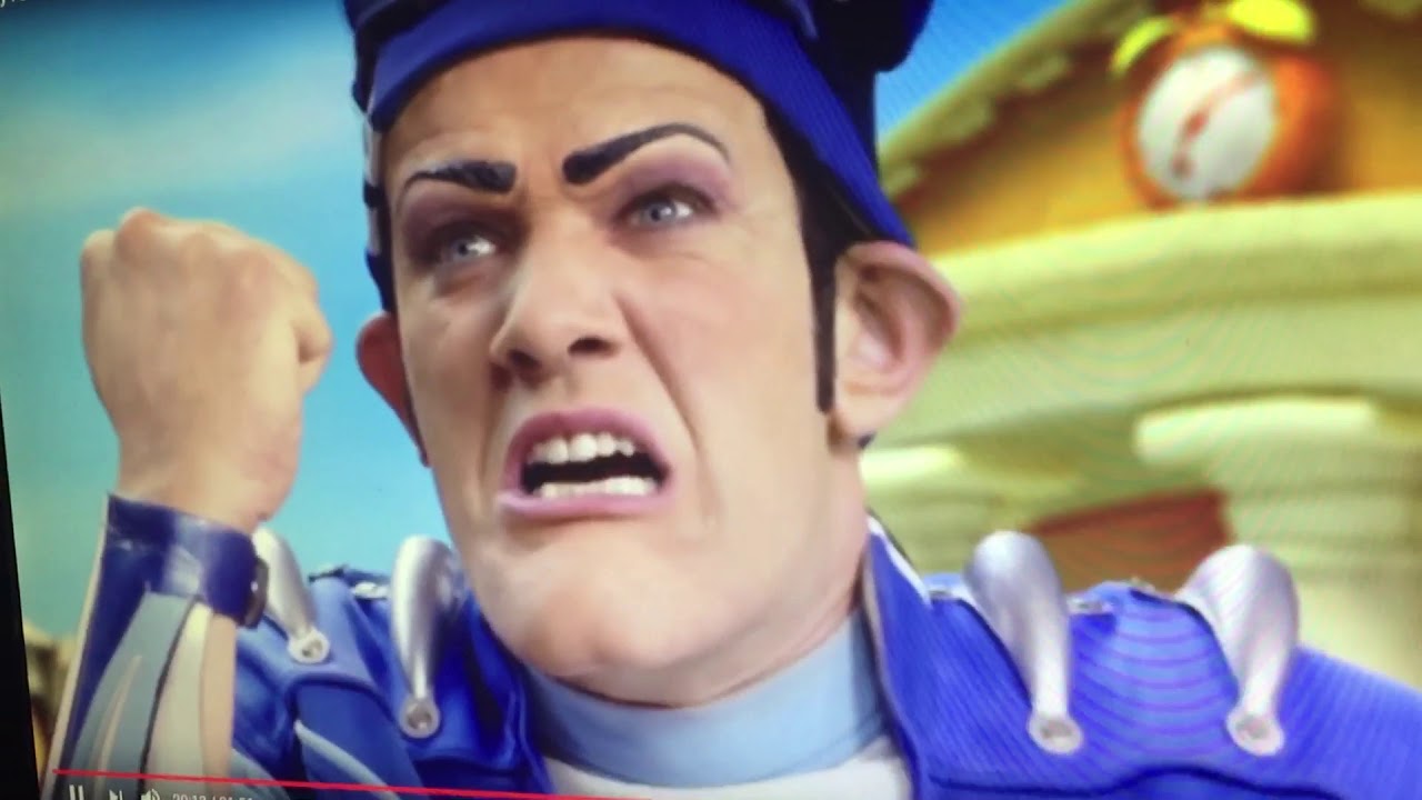LazyTown: Robbie Rotten Flips Everyone Off and Gets Grounded - YouTube