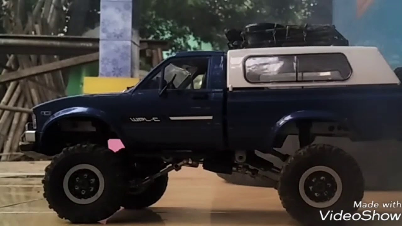 Rc WPL C24 upgrade motor 370 full propo - YouTube