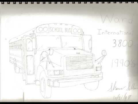 Ward International 3800 Drawing - YouTube