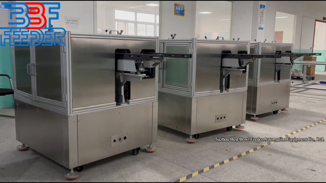 China BBF Customized Double Vibrating Bowl Feeders with Sound Enclosure ...