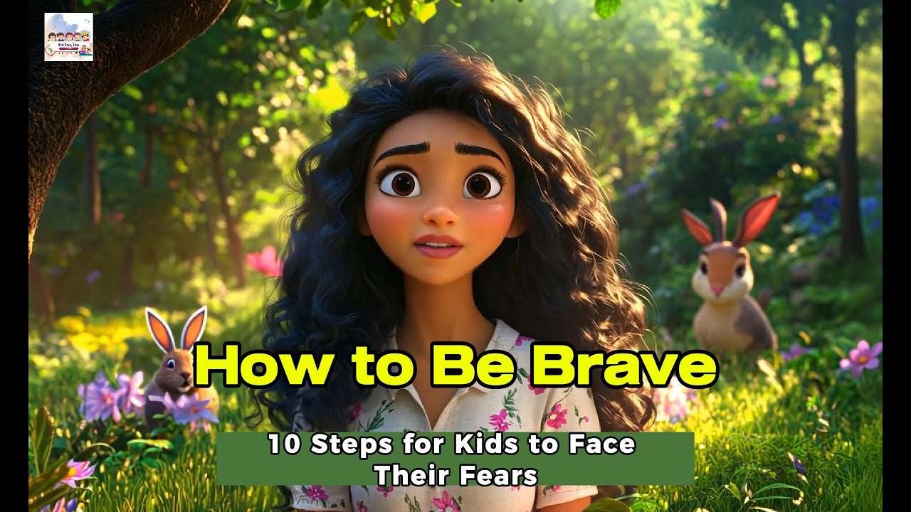 How to Be Brave: 10 Steps for Kids to Face Their Fears – Tips for Being ...