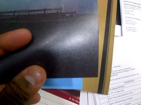 Foil print, Gold ink, Texture - YouTube