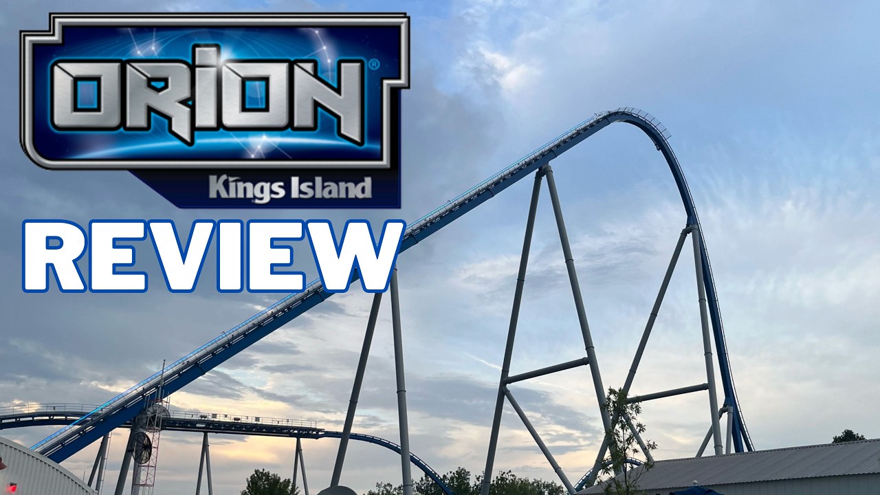 Orion Review - Kings Island's Tallest and Fastest Roller Coaster - YouTube