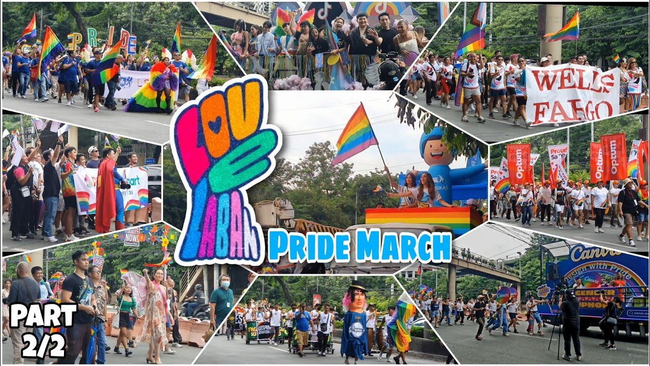 LOVELABAN Pride March 🌈 ️ PridePH2023 Quezon City, Philippines🇵🇭 🏳️‍🌈 ...