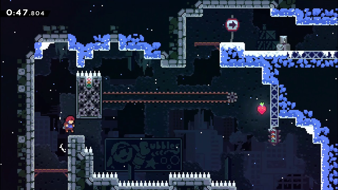 Celeste Chapter 1: Forsaken City in 1:22.161 - YouTube
