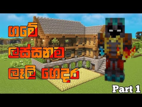ගමේ ලස්සනම ලෑලි ගෙදර හදමු.Mc house bild in sinhala.Part 1. - YouTube