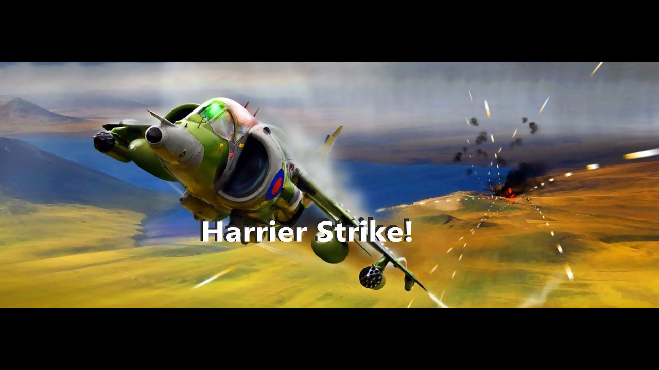 DCS | 3 ship Harrier strike on airfield | Fox 3 Managed Solutions | # ...