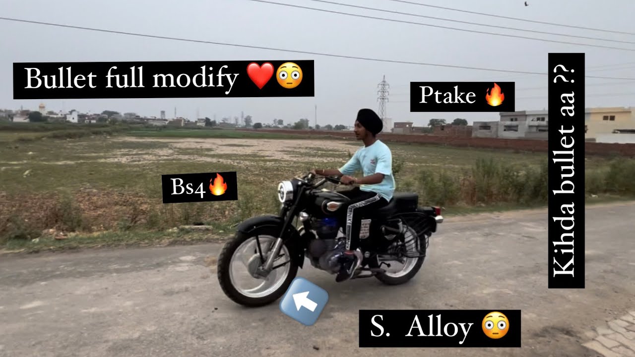 Ik hor bullet full modify 😳 ️|| bullet bs4 deh patake 😳🔥 - YouTube