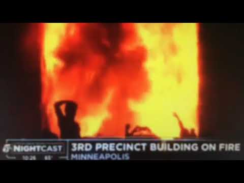 3RD Precinct on Fire Minneapolis 5/28/20 - YouTube