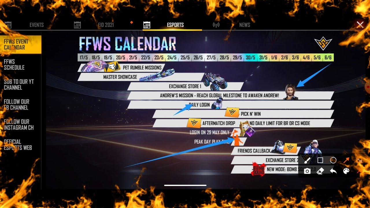 FFWS 2021 REWARDS | FFWS 2021 CALENDAR | FFCS EVENT CALENDAR | FFWC ...