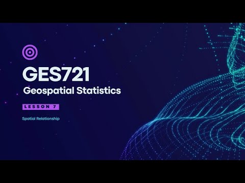 Geospatial Statistics - Spatial Regression Part 1 [Linear Relationship ...