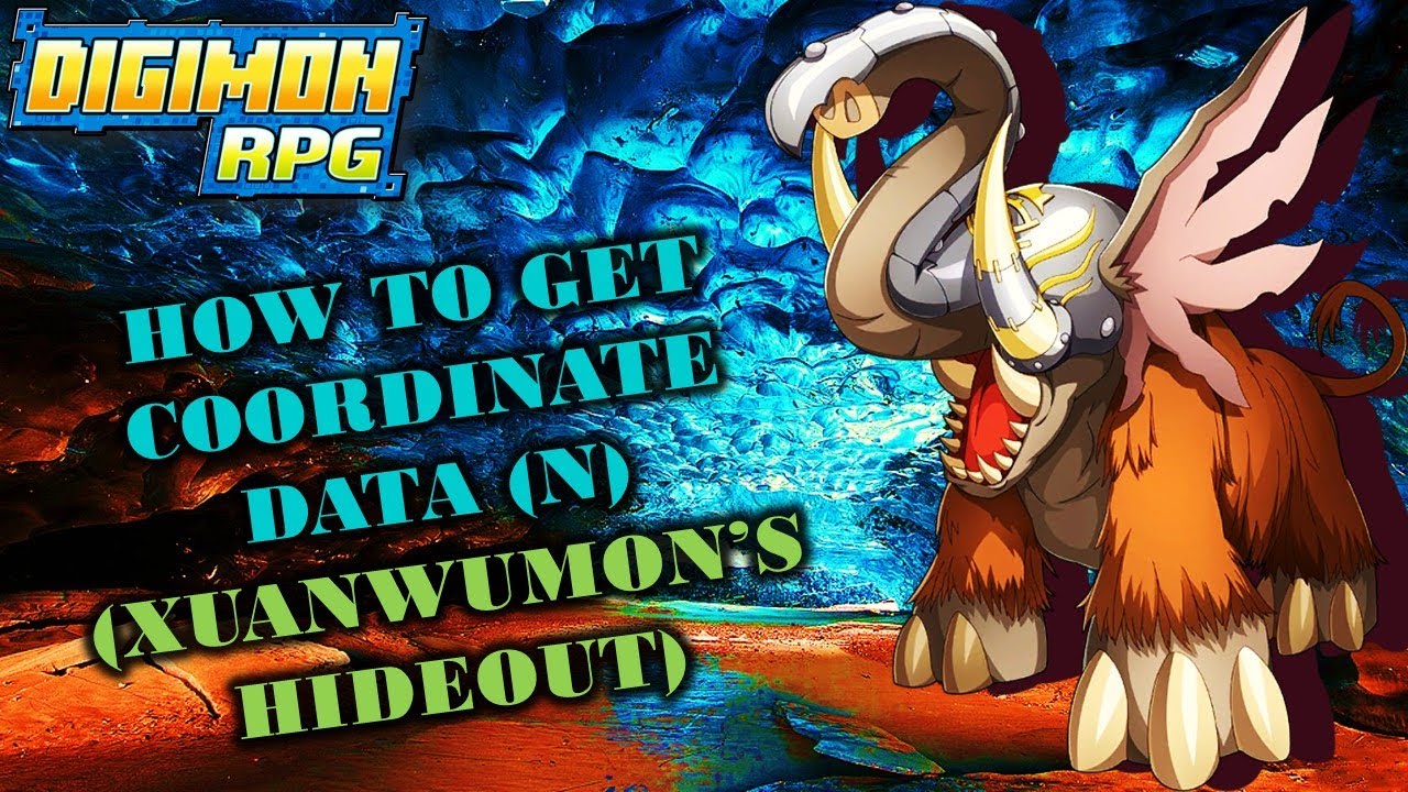 Digimon RPG Online - How to Get Coordinate Data (N) (Access to ...