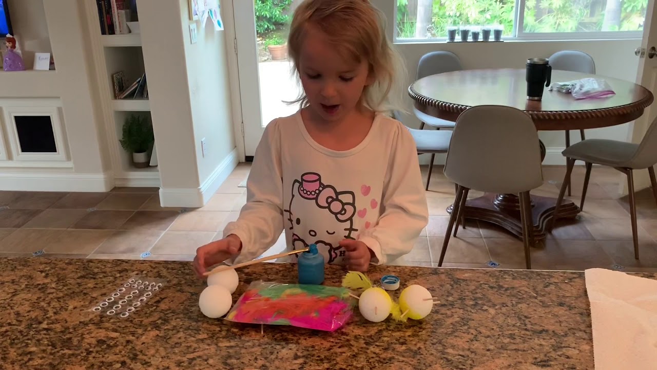 How to make a bird puppet - YouTube