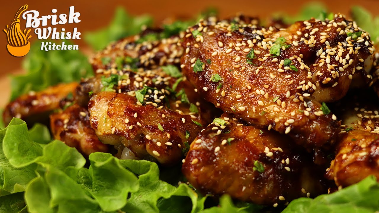 Extra Tender Pan-Fried Chicken Wings | Brisk Whisk Kitchen - YouTube