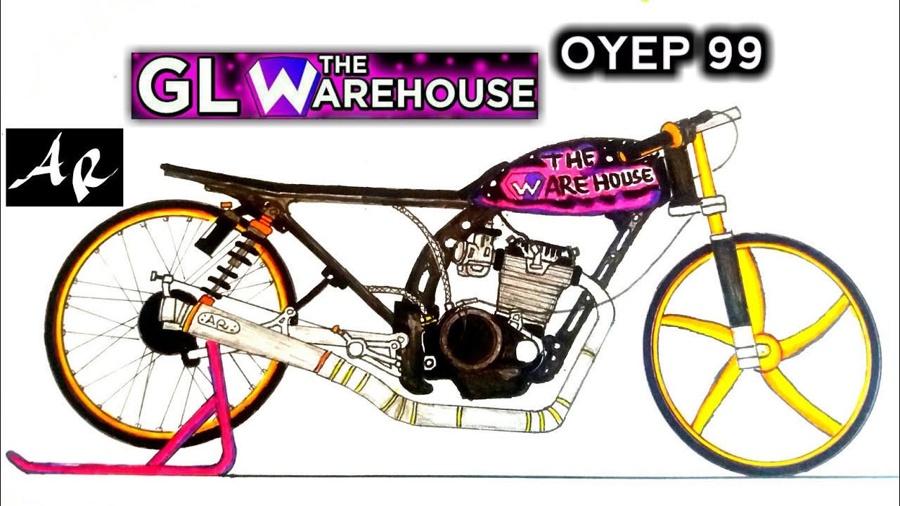 GL THE WARE HOUSE,menggambar motor drag,menggambar motor drag herex ...