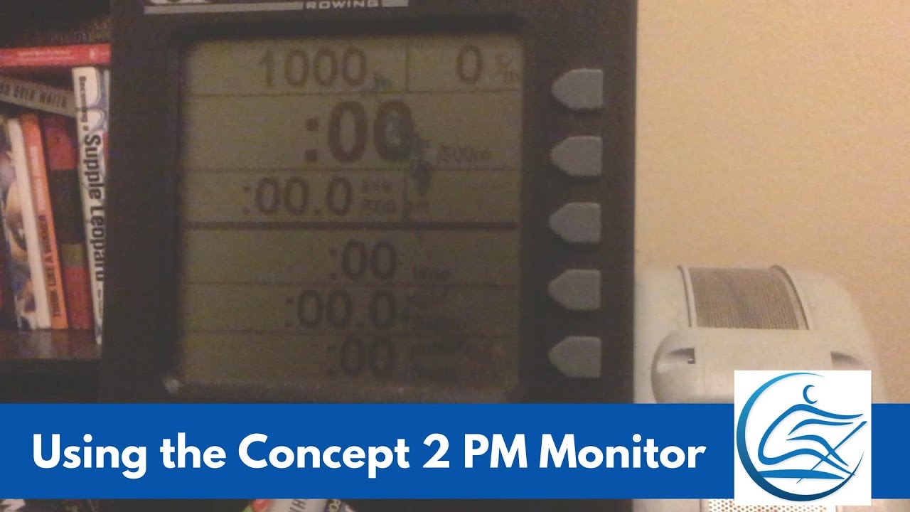 Rowing Coaching - Setting Up The Concept 2 Rowing Machine For A 1000m ...