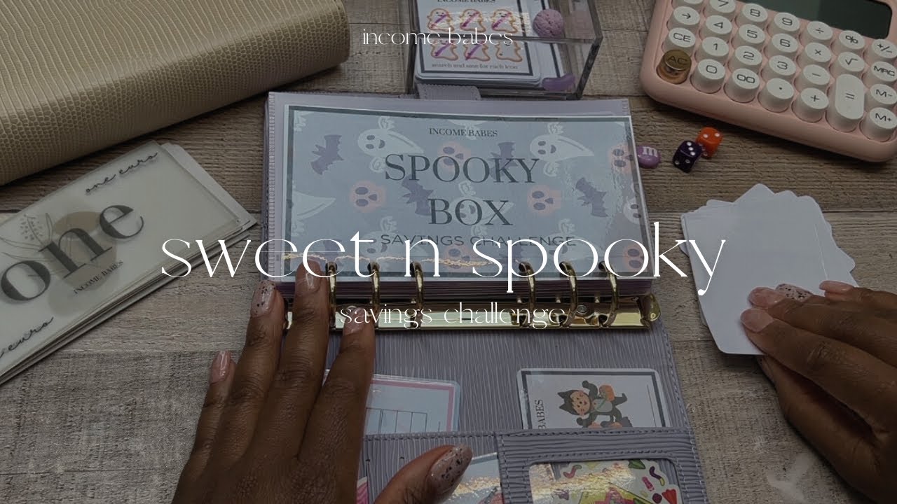 Cash Envelope Stuffing | Aug No. 4 | Spooky Savings Challenges - YouTube