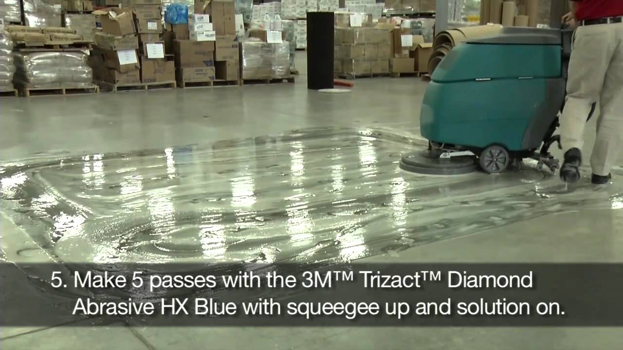 3M™ Trizact™ Diamond HX Discs and Scotchgard™ Stone Floor Protector ...