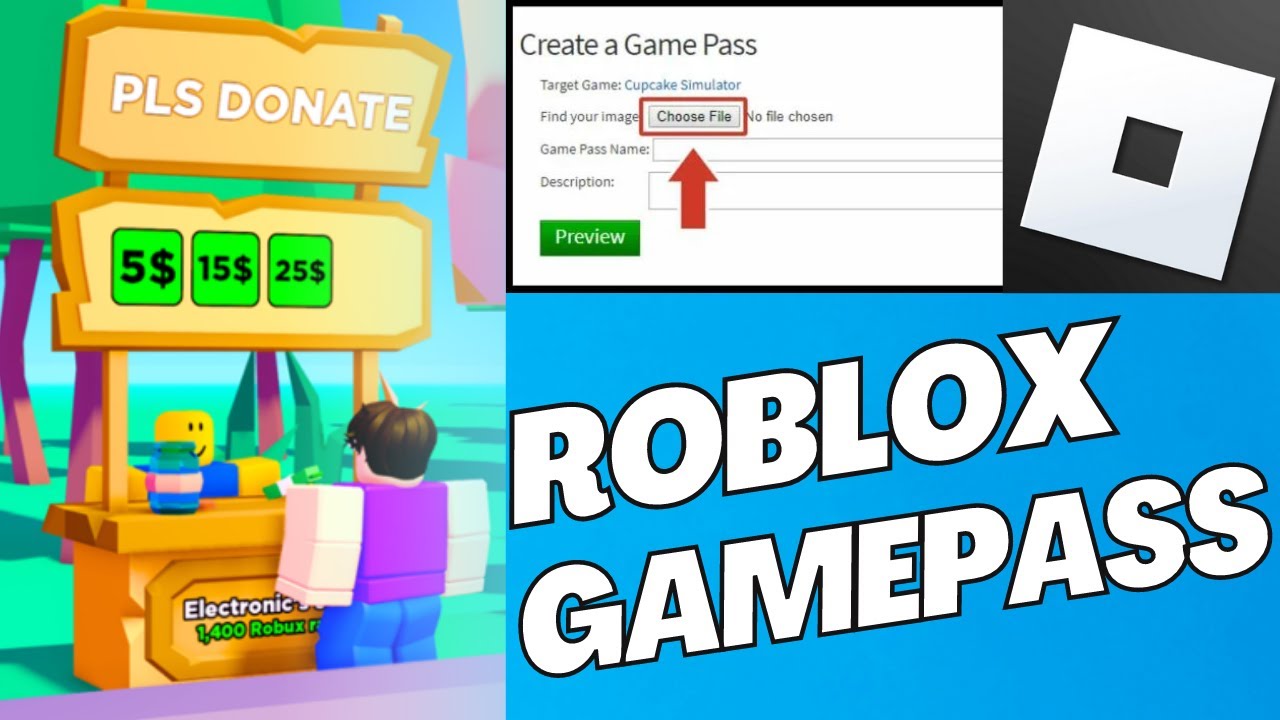 How to Make A Gamepass in Roblox Pls Donate (Quick & Easy) - YouTube
