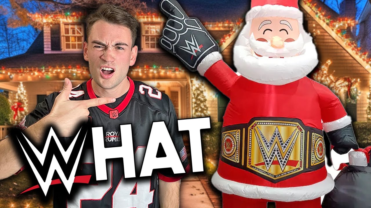 WWE MAKES CHRISTMAS DECORATIONS?! | Shopping On WWEShop - YouTube