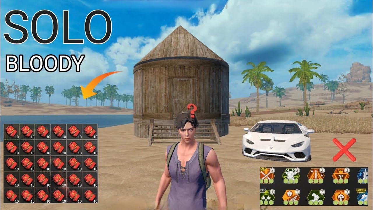 Solo Life - Lucky Solo journey(super car)New update 2024.last island of ...