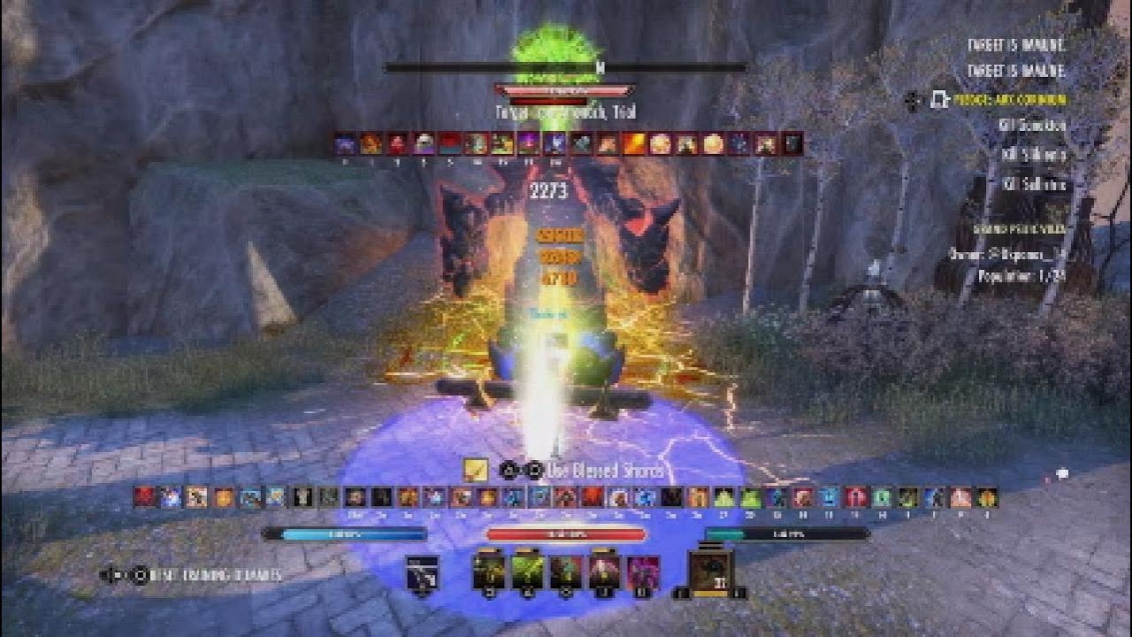 Eso stamina arcanist 129,2k [ No ulty/pots ] - YouTube