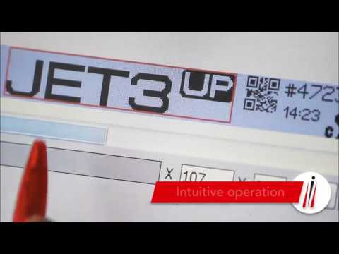 AIS Leibinger Continuous InkJet Printer Jet3Up - YouTube